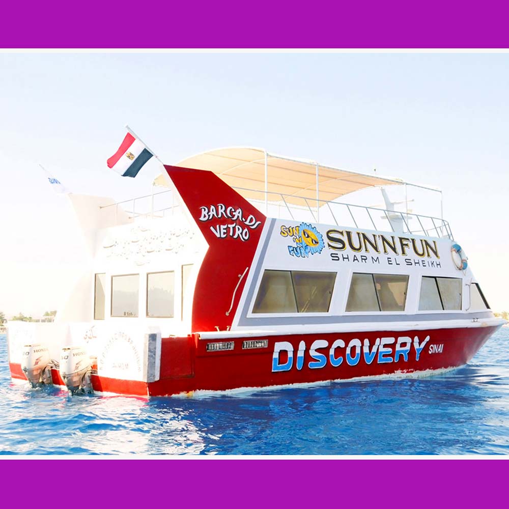Glass Boat Tour Sharm El Sheikh 2025 - itinera